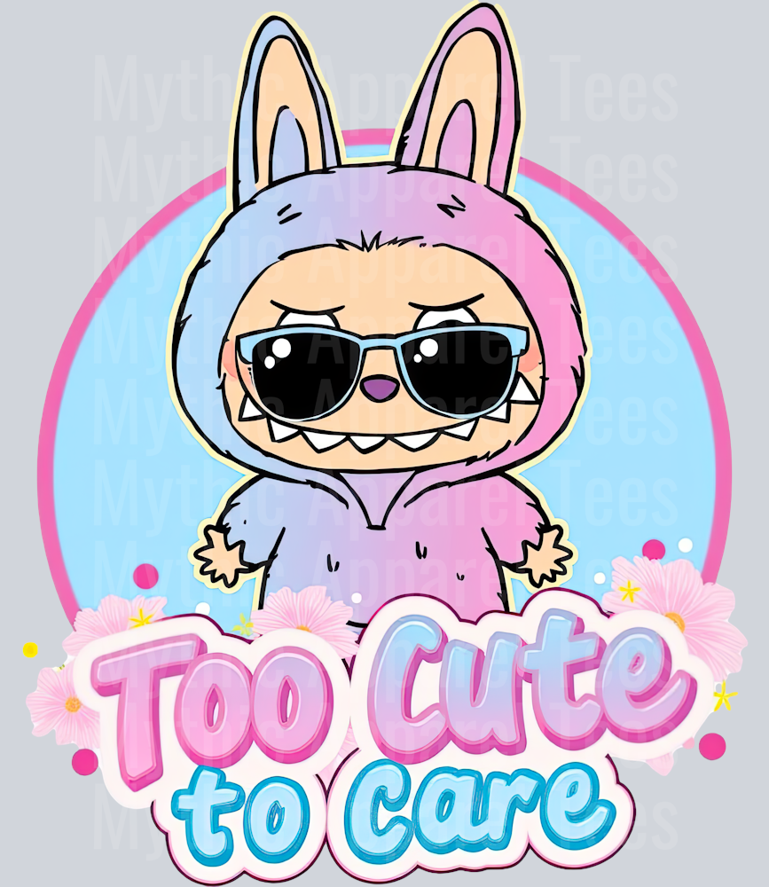 Labubu Sublimation Print Cute Cartoon Design for Shirts