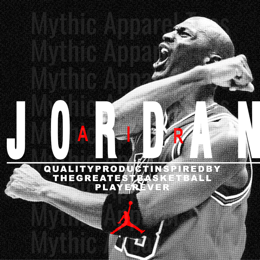 Michael Jordan Chicago Bulls DTF Transfers for Apparel