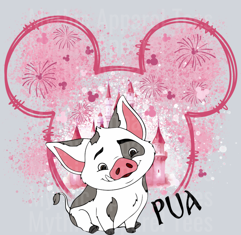 Pua Disney Ears Transfers, Moana Transfers, Disney Theme, Summer, Cute